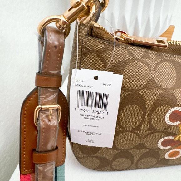 Coach | Bags | Coach Jes Baguette In Signature Canvas With Coach Radial ...